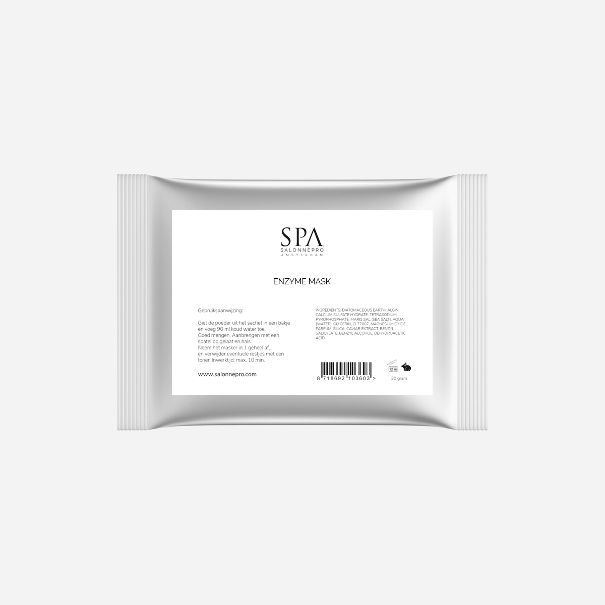 Enzyme Mask (10 sachets) – Salonnepro B.V.